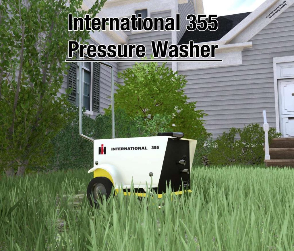 International 355 Pressure Washer v1.0 FS22 Mod | Farming Simulator 22 Mod