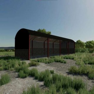 Irish Round Shed v1.2 FS22 Mod | Farming Simulator 22 Mod