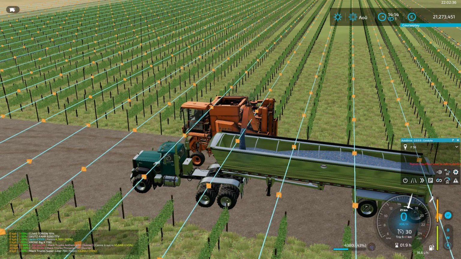 Jacto K3500 Grape v1.0 FS22 Mod | Farming Simulator 22 Mod