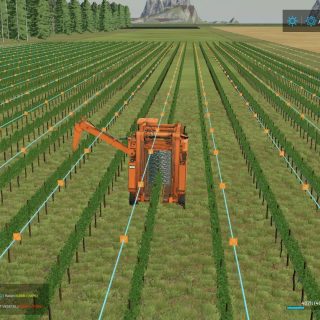 Jacto K3500 Grape v1.0 FS22 Mod | Farming Simulator 22 Mod