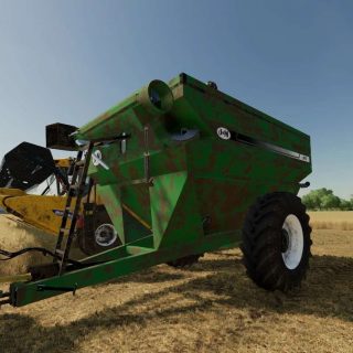 J&M 875 Auger Wagon v1.0 FS22 Mod | Farming Simulator 22 Mod