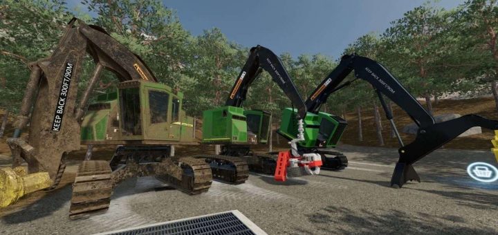 FS22 Excavators | Farming Simulator 22 Forklifts Mods
