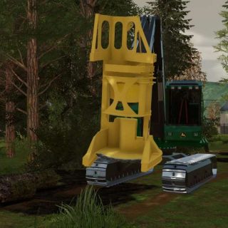 John Deere FD55 Thinning Head v1.0 FS22 Mod | Farming Simulator 22 Mod
