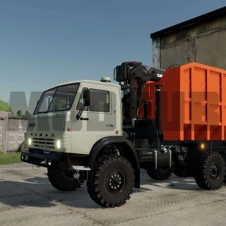 Kamaz off-road scrap Beta v1.0 FS22 Mod | Farming Simulator 22 Mod