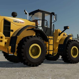 Kawasaki 90Z7 Wheel Loader v1.0 FS22 Mod | Farming Simulator 22 Mod