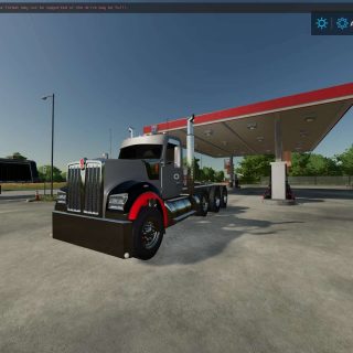 Kenworth 990 daycab V1.0 FS22 Mod | Farming Simulator 22 Mod