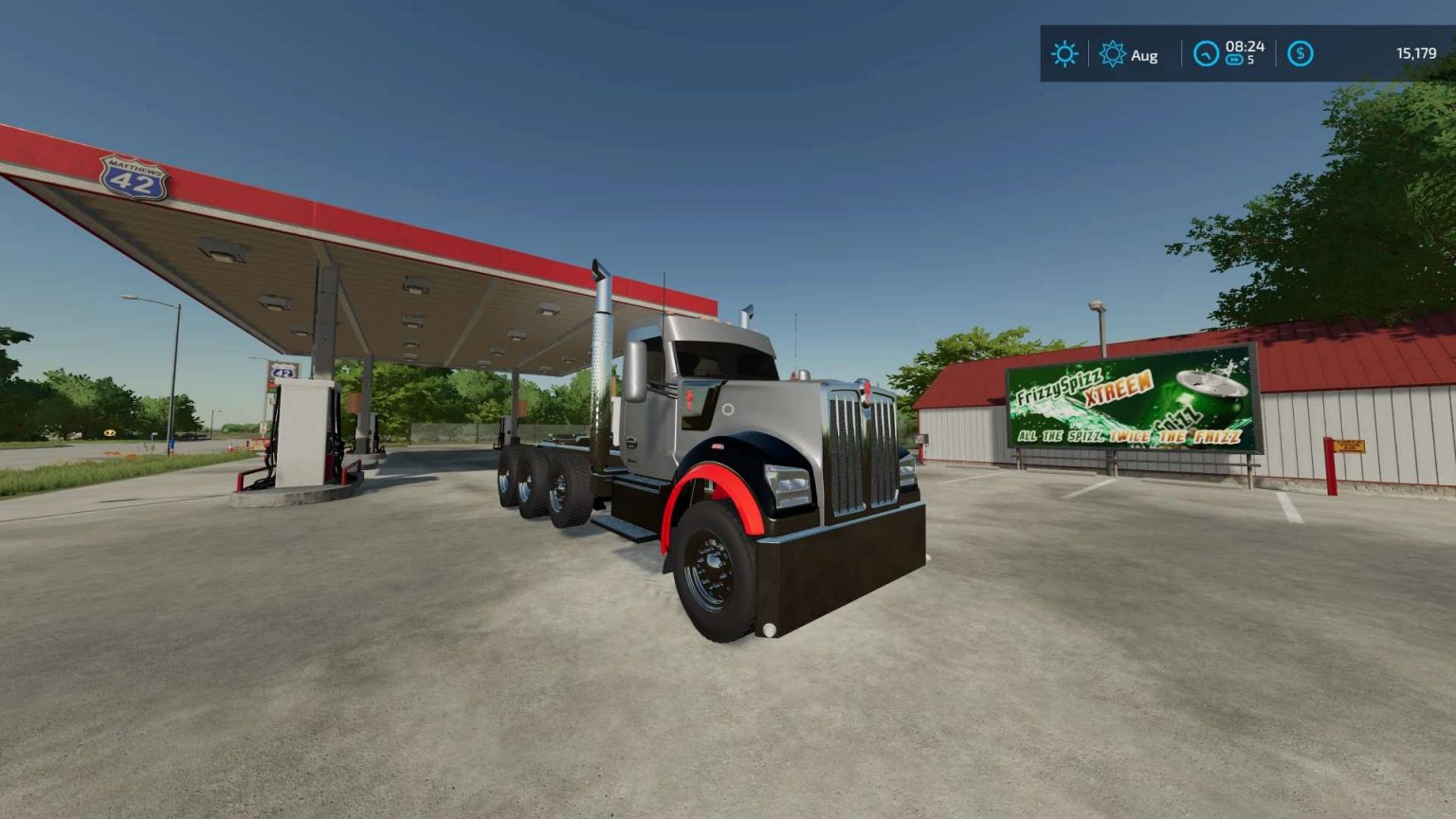 Kenworth 990 daycab V1.0 FS22 Mod | Farming Simulator 22 Mod