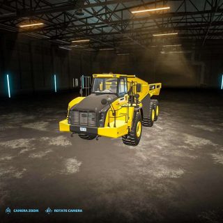 Komatsu HM400 Dumper v1.0 FS22 Mod | Farming Simulator 22 Mod