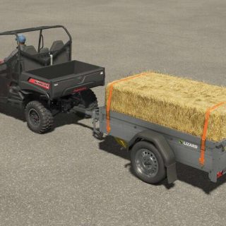 Lizard Car Trailer v1.2 FS22 Mod | Farming Simulator 22 Mod