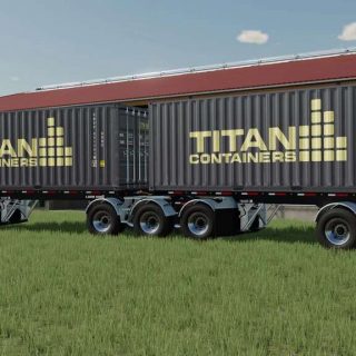 Lode King Containers Super-B v1.0 FS22 Mod | Farming Simulator 22 Mod