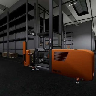 Logistic Warehouse v0.0.0.9 FS22 Mod | Farming Simulator 22 Mod