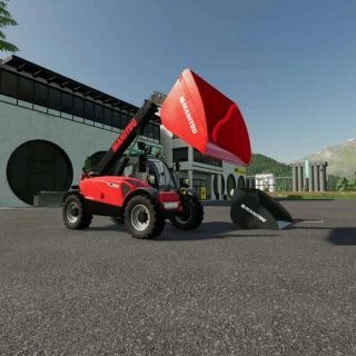 Manitou Agri Shovel v1.0 FS22 Mod | Farming Simulator 22 Mod