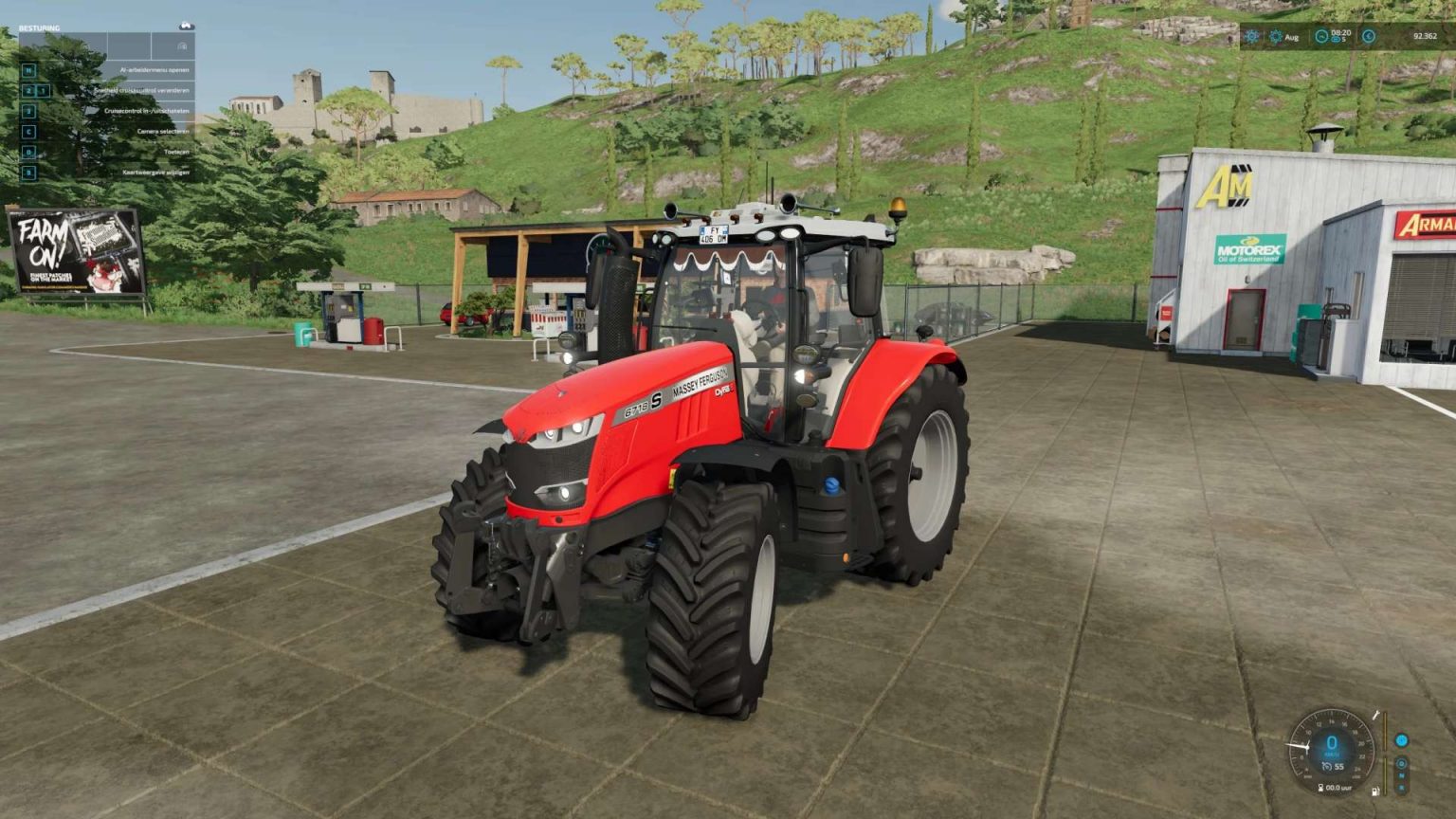 Massey Ferguson MF6713s Edit v1.0 FS22 Mod | Farming Simulator 22 Mod