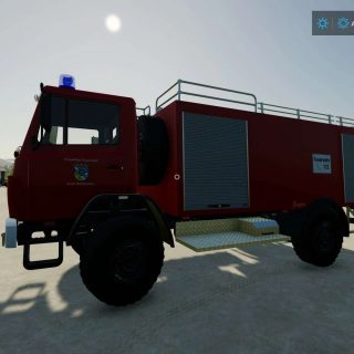 Mercedes Benz LK 1124 AFE Ziegler TLF 16/45 v1.0 FS22 Mod | Farming ...