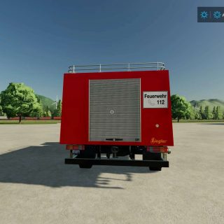 Mercedes Benz LK 1124 AFE Ziegler TLF 16/45 v1.0 FS22 Mod | Farming ...
