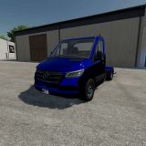 Mercedes Sprinter Van Truck v1.0 FS22 Mod | Farming Simulator 22 Mod