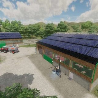 Modern Pigs Barn v1.0 FS22 Mod | Farming Simulator 22 Mod