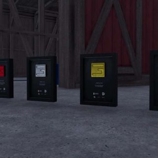 Modhub Awards Prefab v1.0 FS22 Mod | Farming Simulator 22 Mod