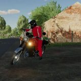 MZ ETZ 250 Motorcycle v1.0 FS22 Mod | Farming Simulator 22 Mod