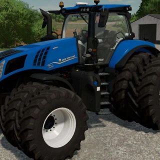 New Holland T8 with North American Wheels v1.0.0.1 FS22 Mod | Farming ...