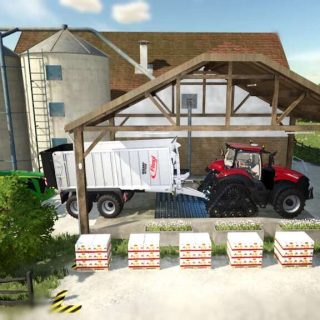 Old Grain Mill v1.0 FS22 Mod | Farming Simulator 22 Mod