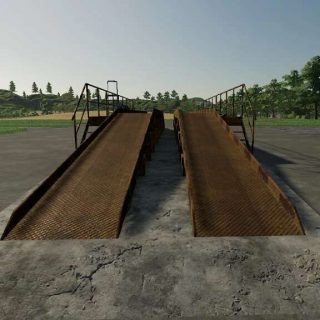 Old Repair Ramp v1.0 FS22 Mod | Farming Simulator 22 Mod
