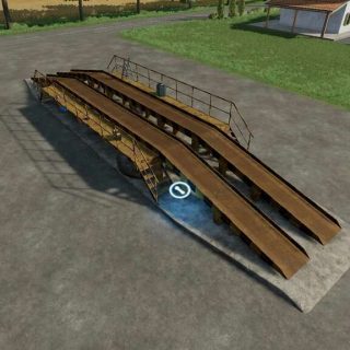 Old Repair Ramp v1.0 FS22 Mod | Farming Simulator 22 Mod