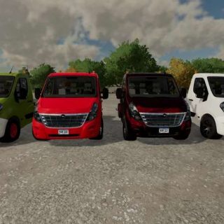 Opel Movano VanTruck v1.0 FS22 Mod | Farming Simulator 22 Mod