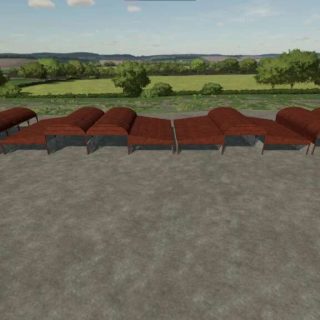 Pack Of Irish Round Sheds v1.1 FS22 Mod | Farming Simulator 22 Mod