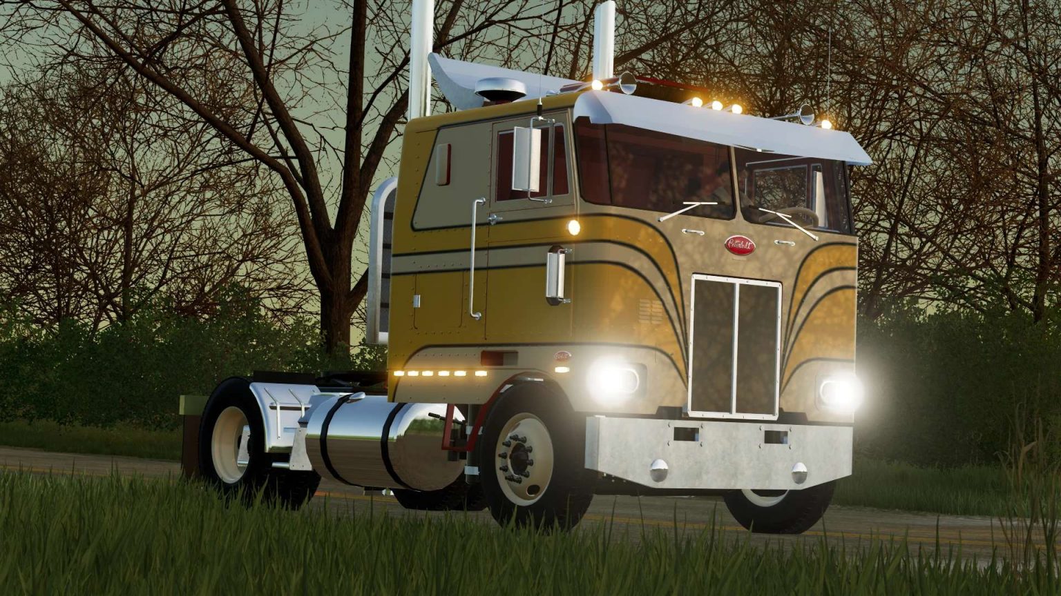 Peterbilt 352 Cabover v1.0 FS22 Mod | Farming Simulator 22 Mod