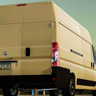 Ram ProMaster Cargo Van v1.0 FS22 Mod | Farming Simulator 22 Mod