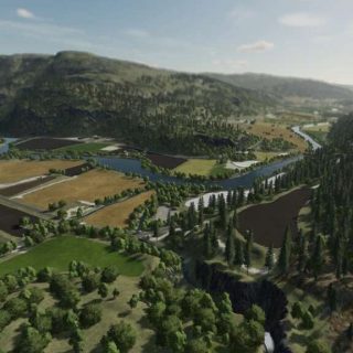Rennebu Map v1.0.2.5 FS22 Mod | Farming Simulator 22 Mod