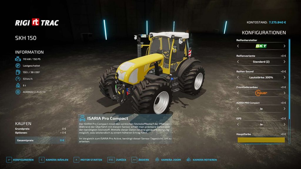 Rigitrac SKH 150 v1.0 FS22 Mod | Farming Simulator 22 Mod