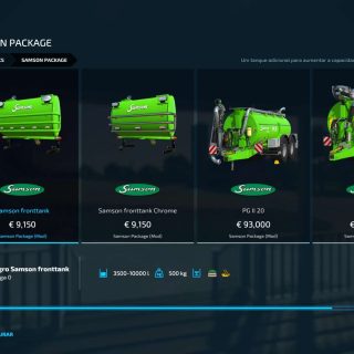 Samson Package by KOTmods v2.0 FS22 Mod | Farming Simulator 22 Mod