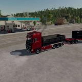 Scania Cassette tipper truck v1.0 FS22 Mod | Farming Simulator 22 Mod