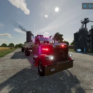 Silverback Peterbilt 389 Daycab v1.0.0.2 FS22 Mod | Farming Simulator ...