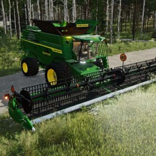 TerraFlex Draper Header 45FT (John Deere Edition) v1.0 FS22 Mod ...