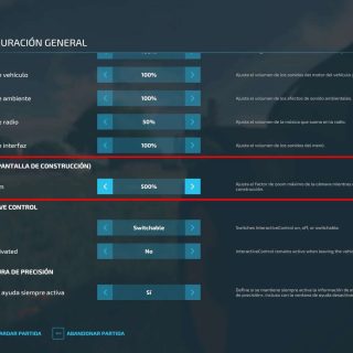 TH CameraSettings ESPANOL v1.0 FS22 Mod | Farming Simulator 22 Mod