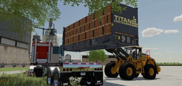 Flat Rack Container Mods | Farming Simulator 22 Mods