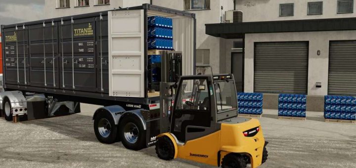 Titan Standard Containers Mods | Farming Simulator 22 Mods