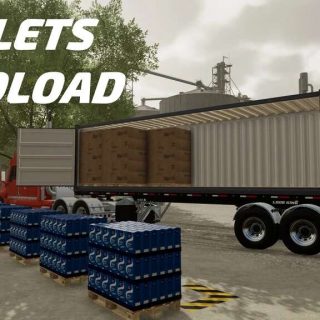 Titan Standard Containers v1.0 FS22 Mod | Farming Simulator 22 Mod