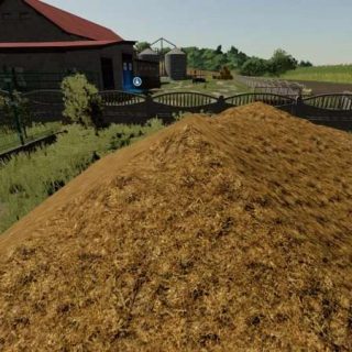 Visible Manure texture on stubble v1.0 FS22 Mod | Farming Simulator 22 Mod