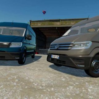 Volkswagen Crafter / MAN TGE v2.0 FS22 Mod | Farming Simulator 22 Mod