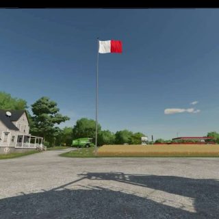 World Country Flag v2.5 FS22 Mod | Farming Simulator 22 Mod
