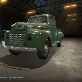 1948 Ford F1 pickup v1.0 FS22 Mod | Farming Simulator 22 Mod