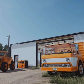 1973 Ford F600 AR Frame V3.0 FS22 Mod | Farming Simulator 22 Mod
