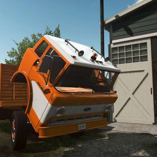 1973 Ford F600 AR Frame V3.0 FS22 Mod | Farming Simulator 22 Mod