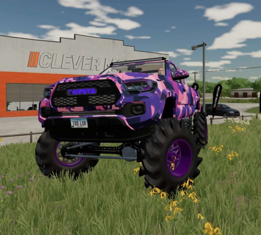 2018 Toyota Tacoma v1.0 FS22 Mod | Farming Simulator 22 Mod