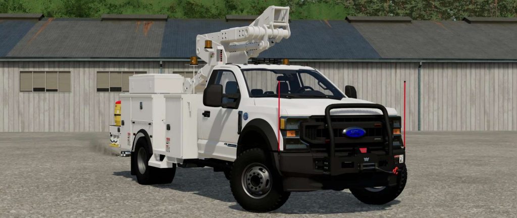 2022 Ford F600 Service Truck V1.0 FS22 Mod | Farming Simulator 22 Mod