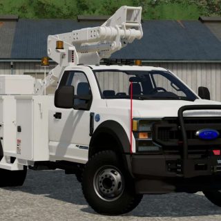 2022 Ford F600 Service Truck V1.0 FS22 Mod | Farming Simulator 22 Mod